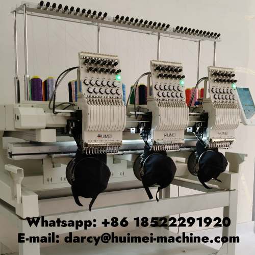 3 head embroidery machine